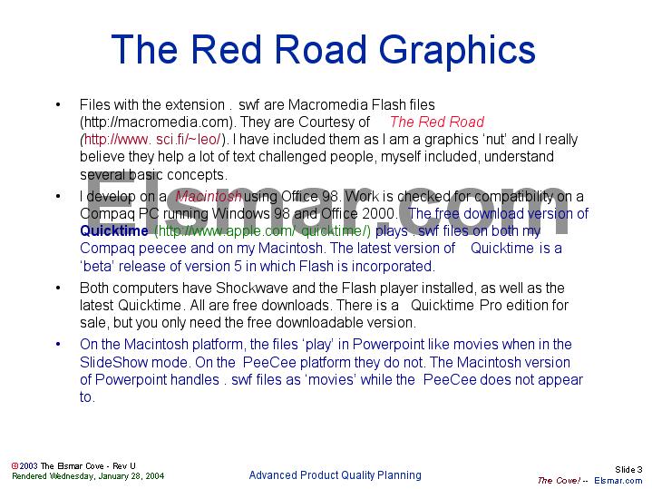 The Red Road Graphics